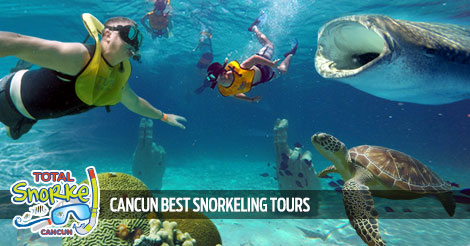 Cancun Snorkeling Tours with TotalSnorkelCancun.com
